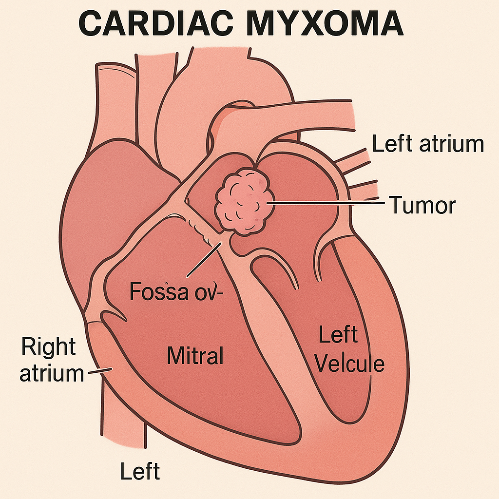 Cardiac Myxoma: Benign Heart Tumour. Recovery with Keyhole Treatment ...